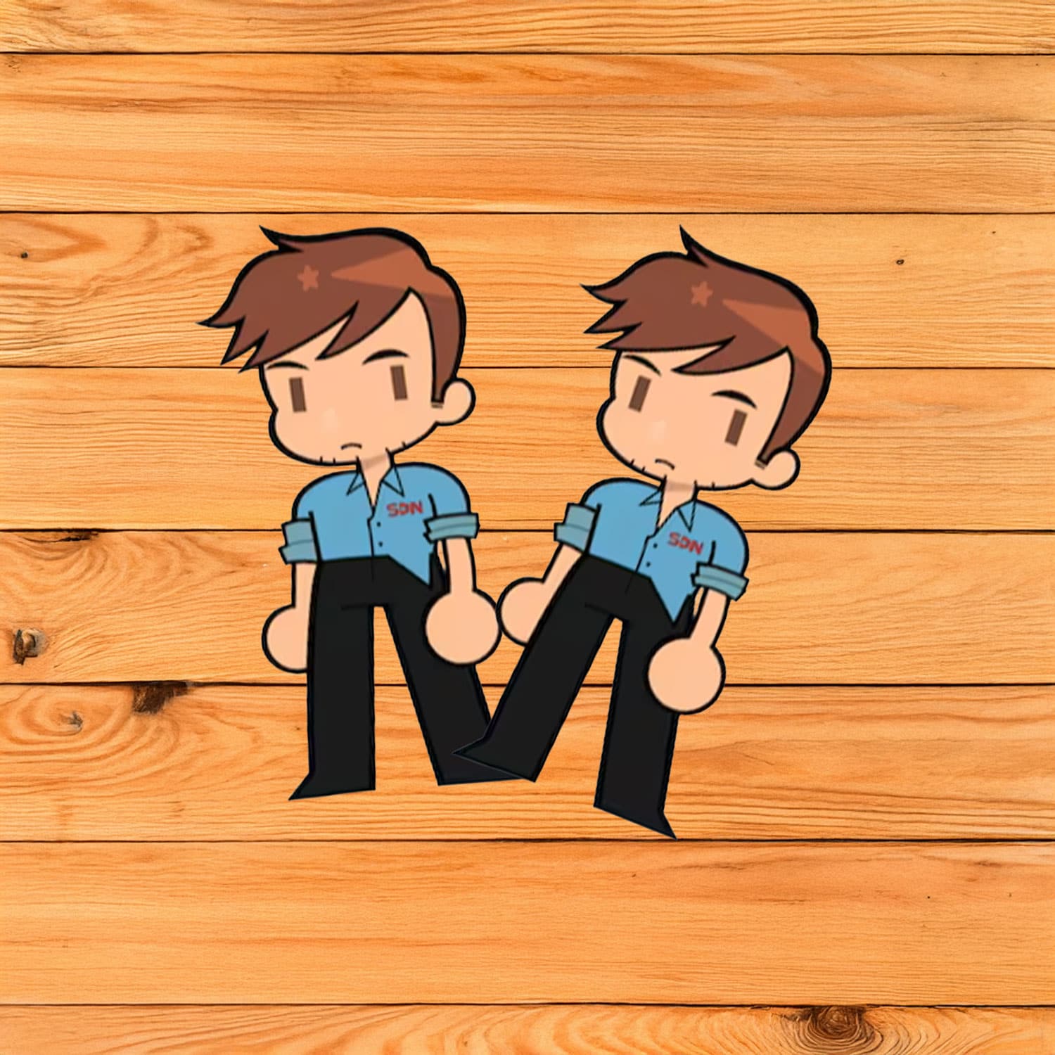Calm Strategist – Dispatch Chibi Sticker - Official Dispatch Game