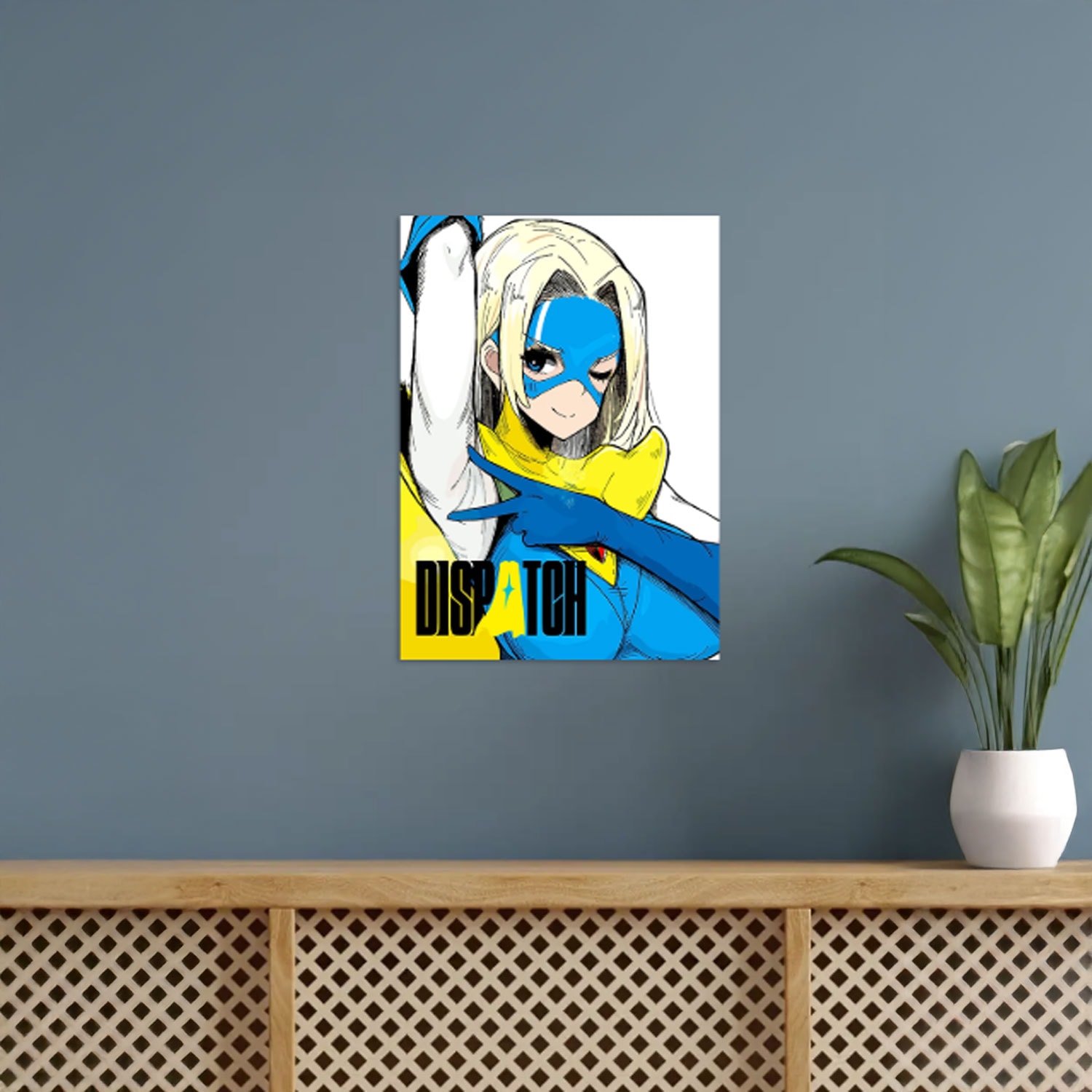 DISPATCH Blonde Blazer – Radiant Resolve Poster - Official Dispatch Game