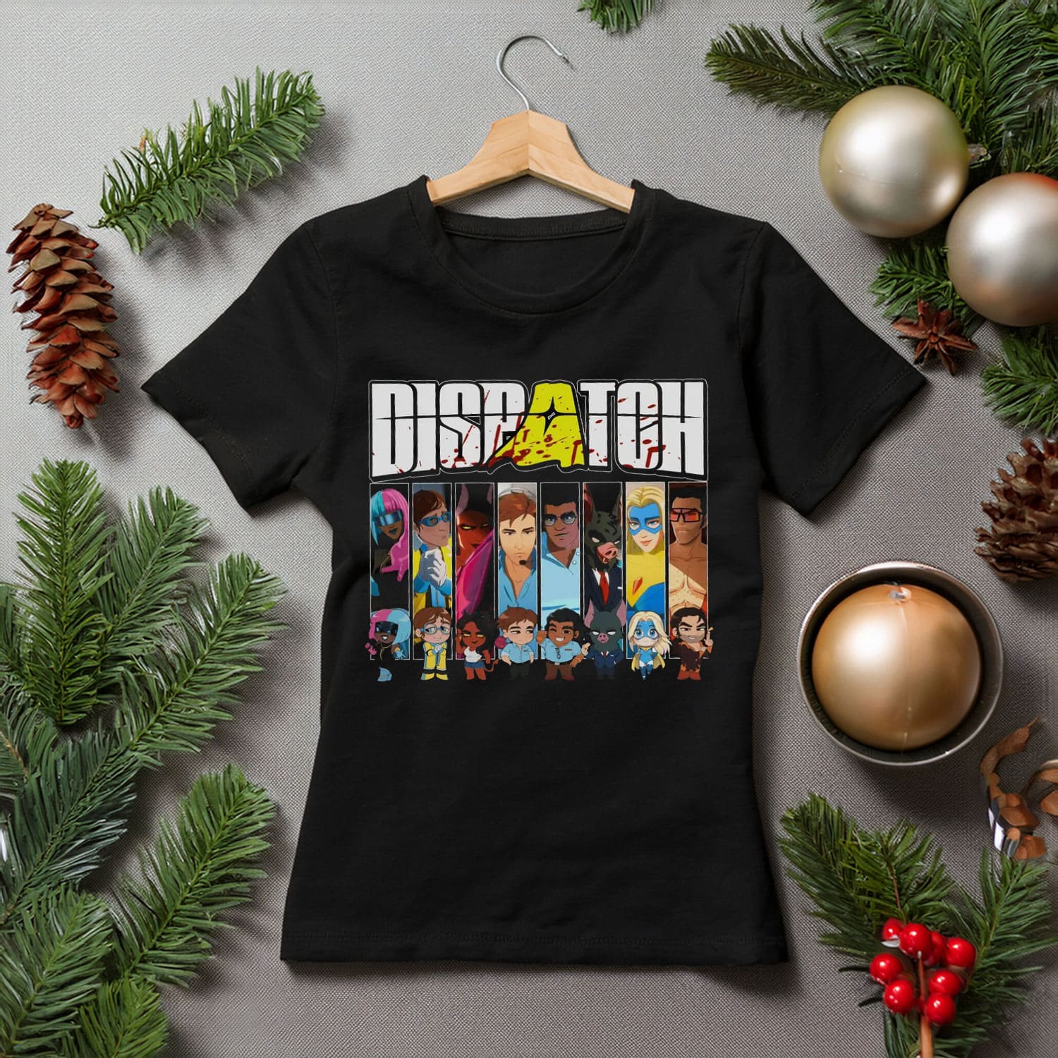 Dispatch Game Merch – Dispatch Game Character Shirt - Official Dispatch ...