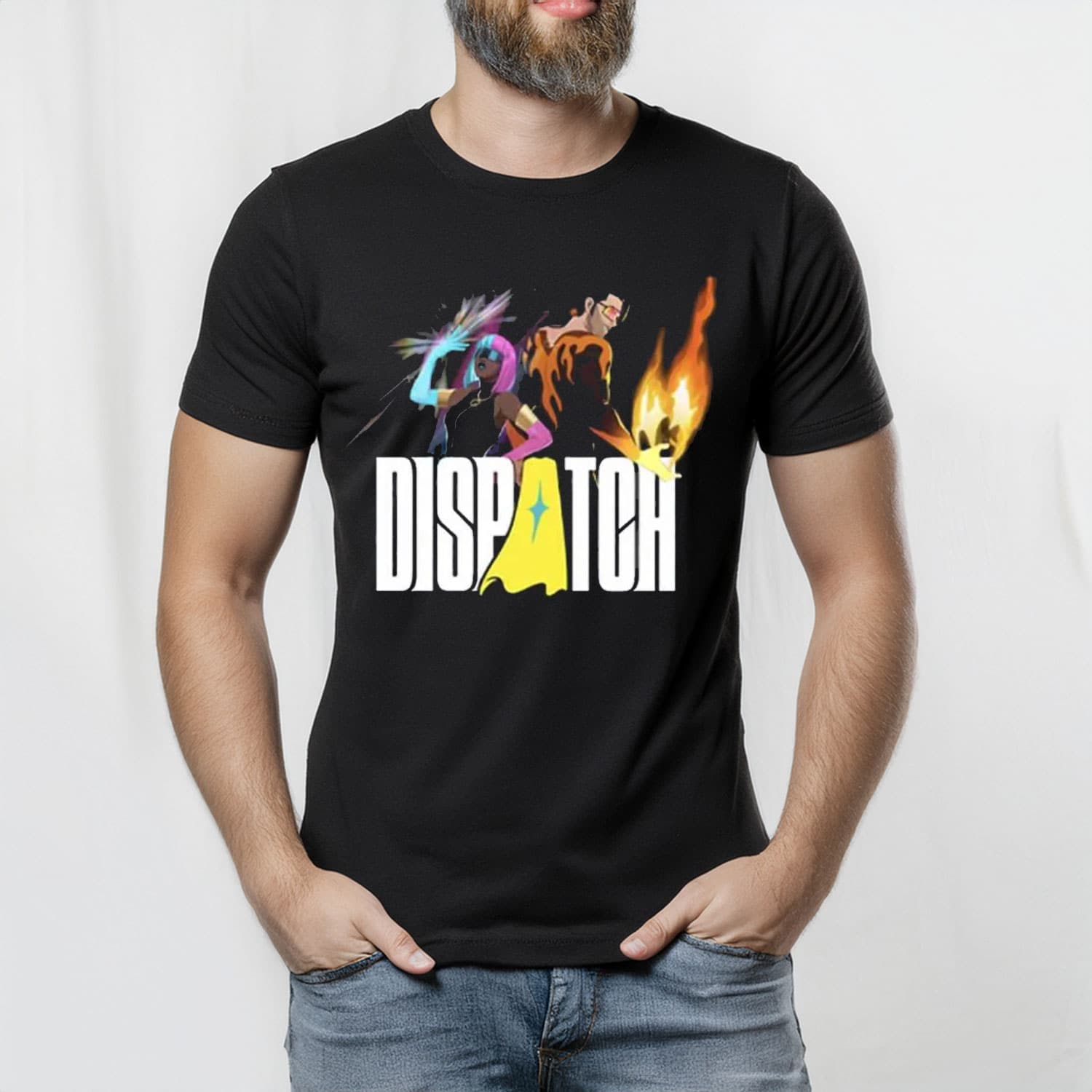Dispatch Game Shirt – Characters Graphic Shirt - Official Dispatch Game