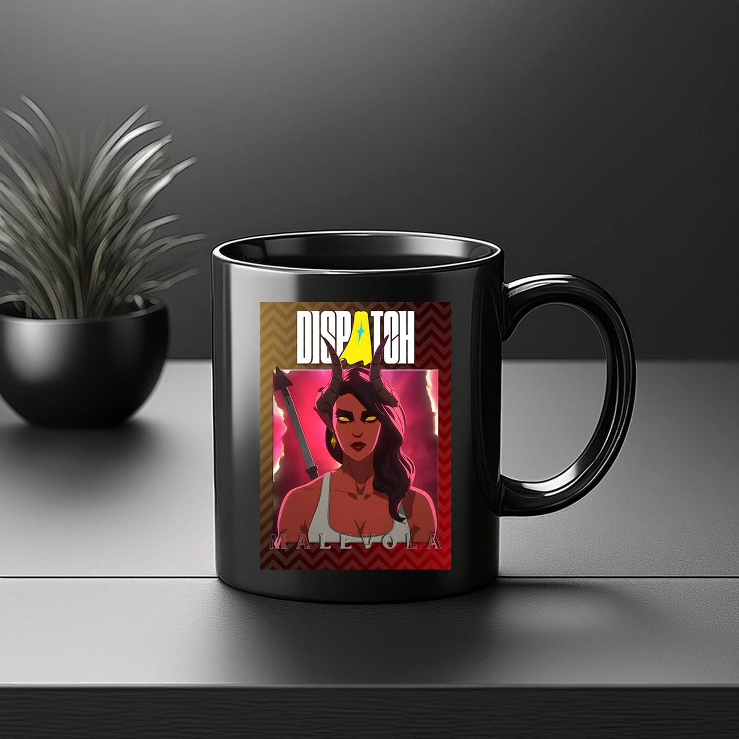 Dispatch Malevola – Ember of Ruin Mug - Official Dispatch Game