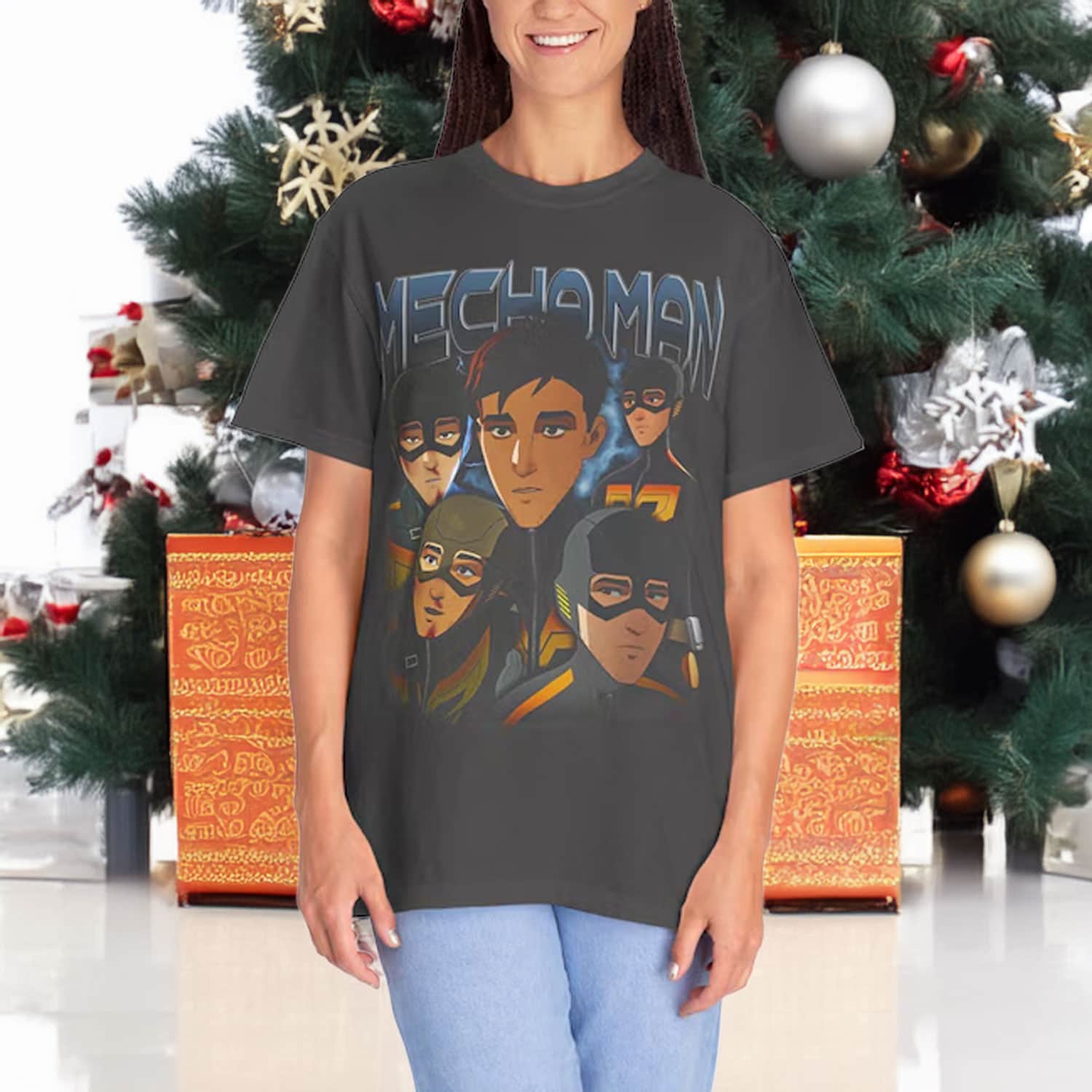 Mecha Men – Robert Robertson Dispatch Game T-Shirt - Official Dispatch Game
