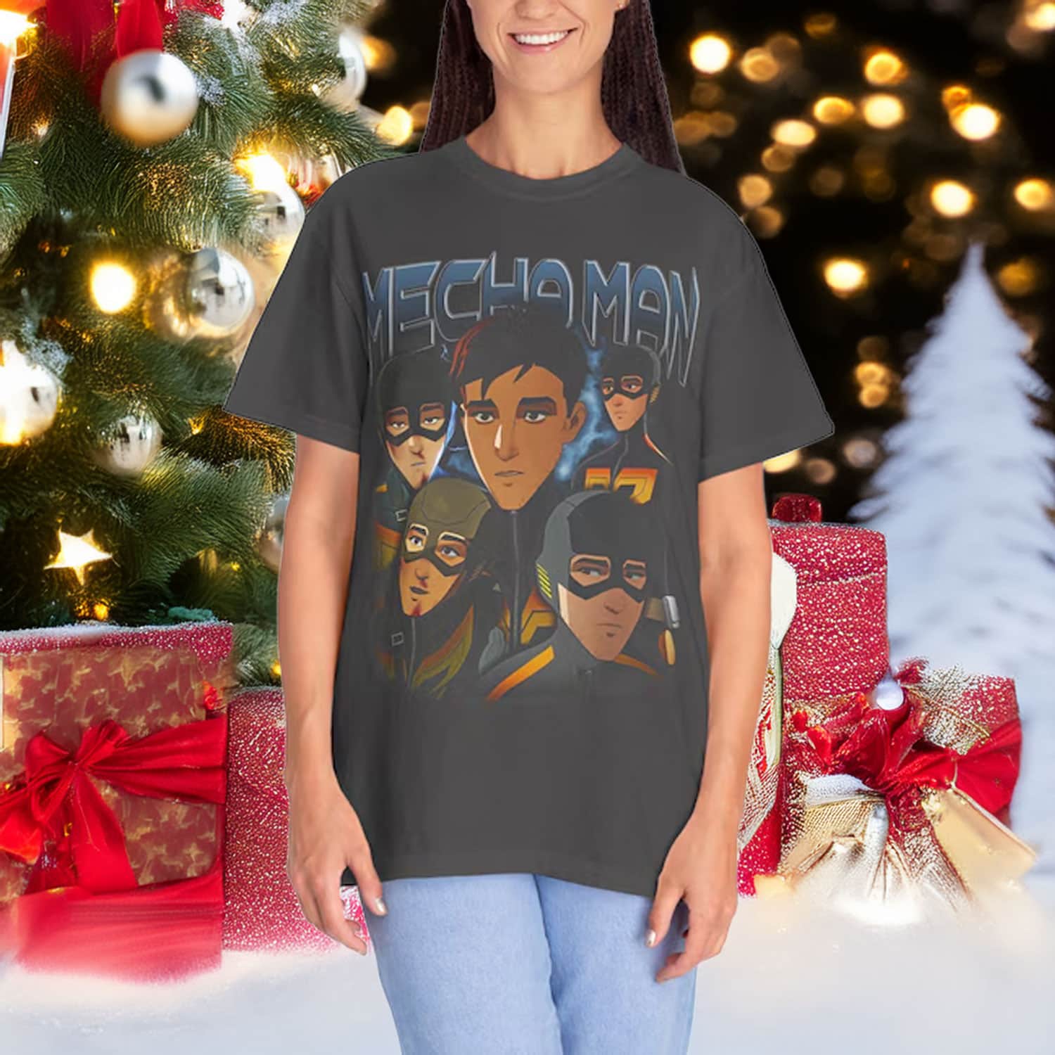 Mecha Men – Robert Robertson Dispatch Game T-Shirt - Official Dispatch Game