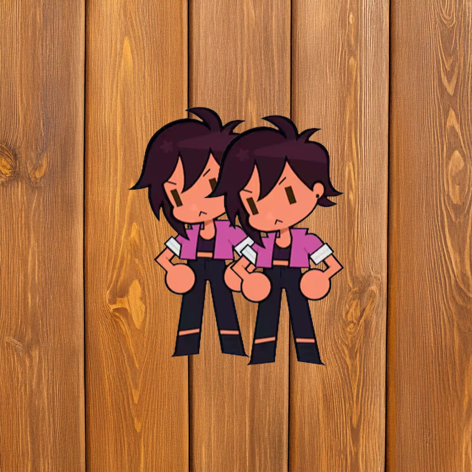 Shadow Rebel – Dispatch Chibi Sticker - Official Dispatch Game
