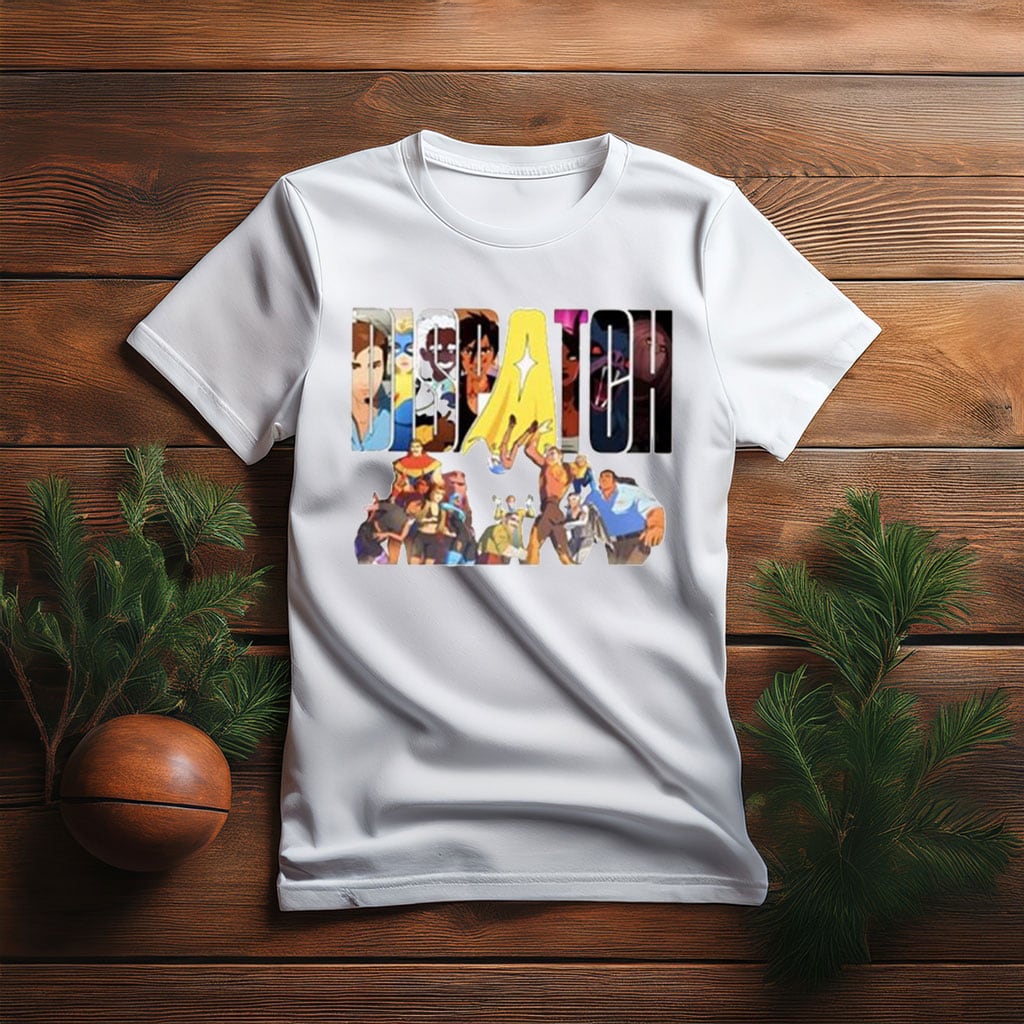 Dispatch Game 2025 Shirt – MechaMan Invisigal Tee - Official Dispatch Game