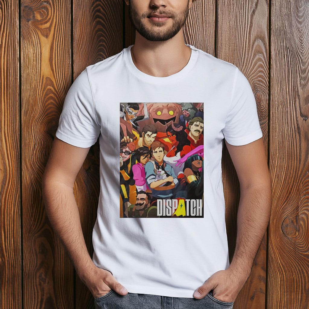 Vintage Soft Cotton Colors Dispatch Game T-Shirt - Official Dispatch Game