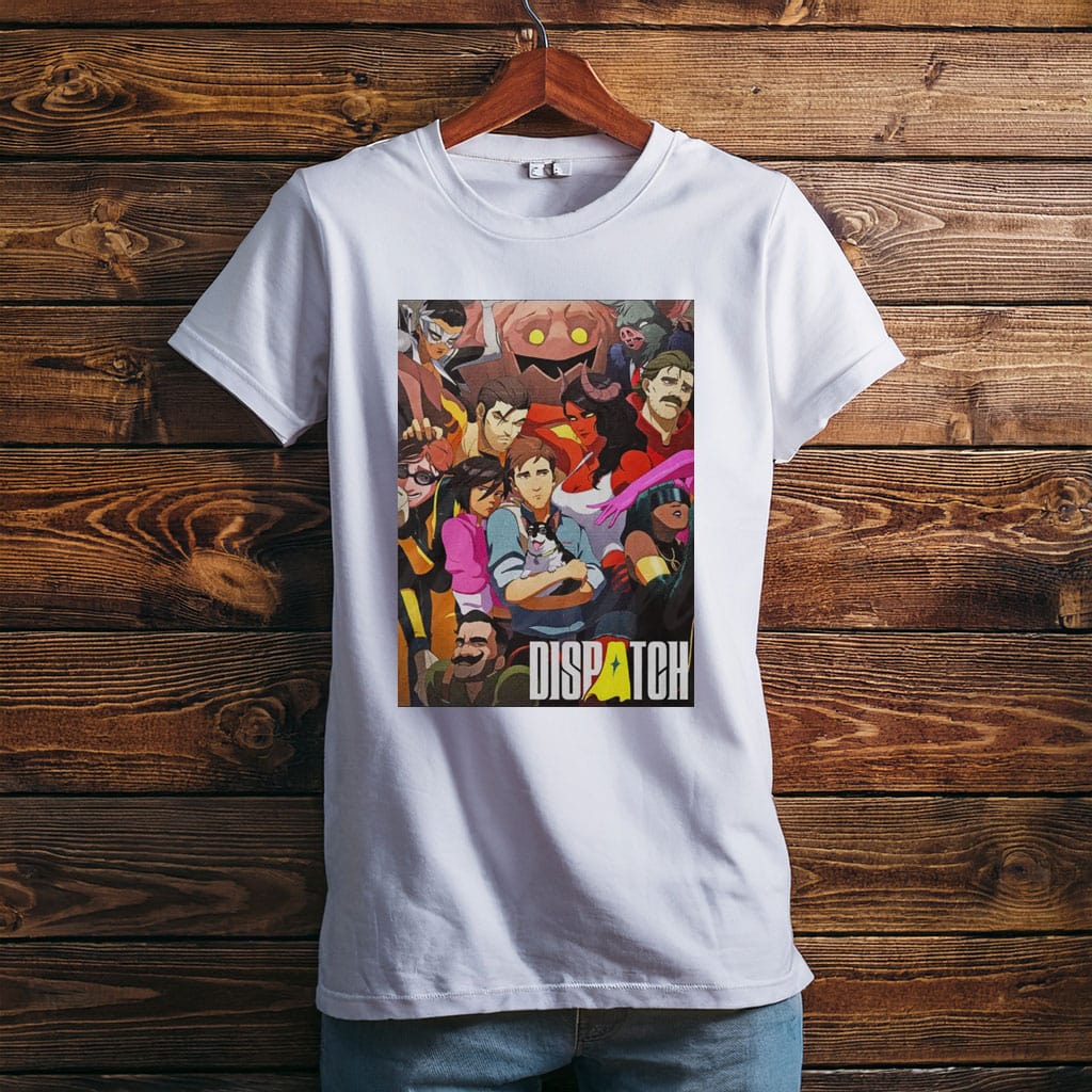 Vintage Soft Cotton Colors Dispatch Game T-Shirt - Official Dispatch Game