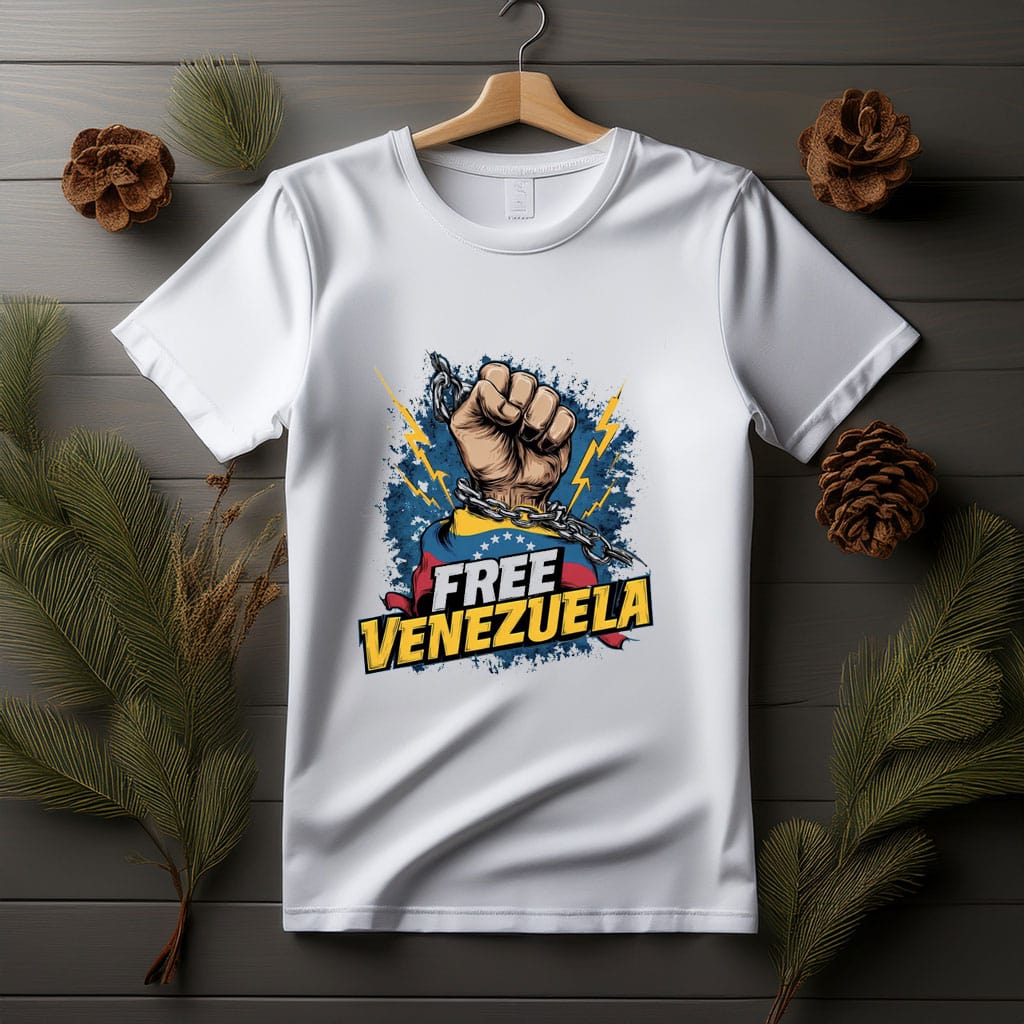 Free Venezuela Unisex T-Shirt - Official Dispatch Game
